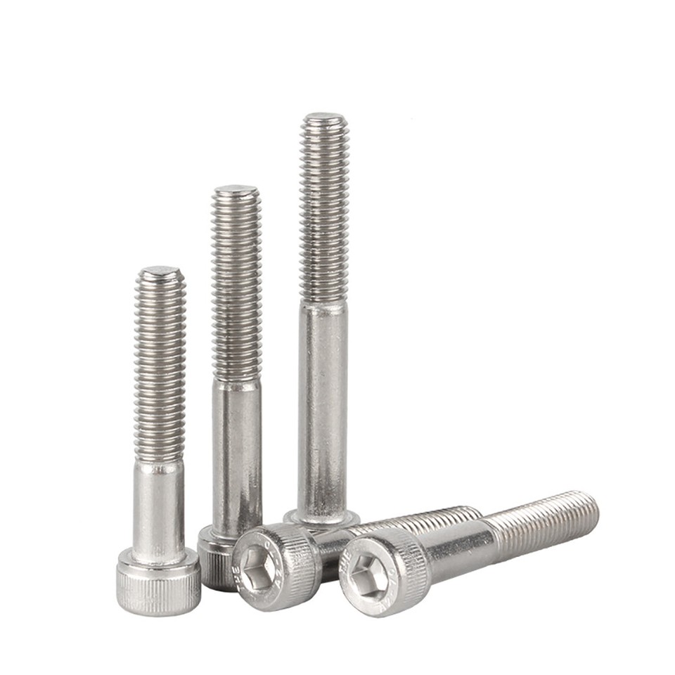 Partial Thread Cap Screws Allen Key Hexagon Socket Head Bolts A2 ...