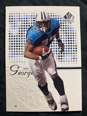 2002 UPPER DECK SP AUTHENTIC #52 EDDIE GEORGE NM-MT NFL FOOTBALL CARD ...