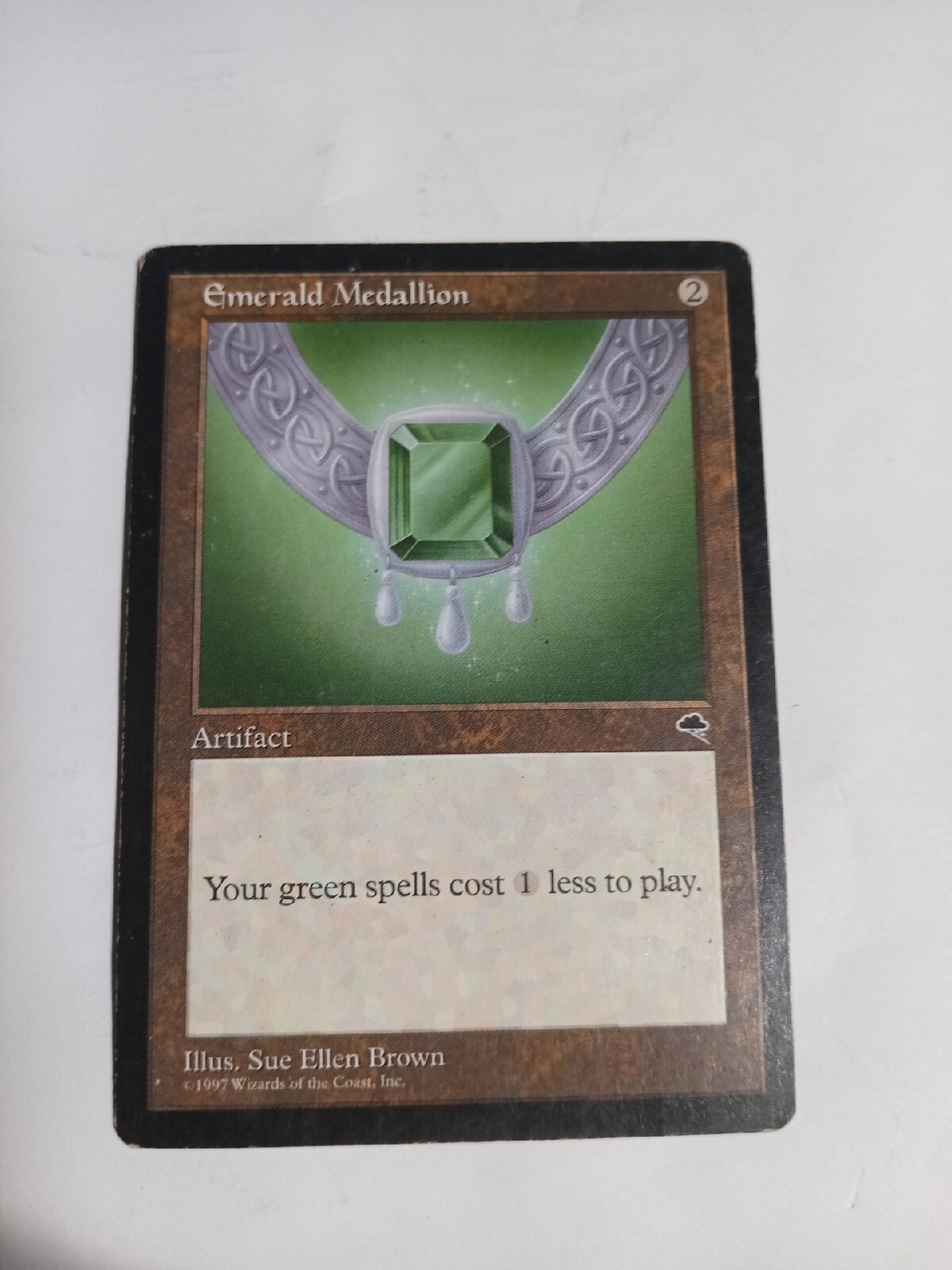 MTG Emerald Medallion Tempest Regular Rare | eBay