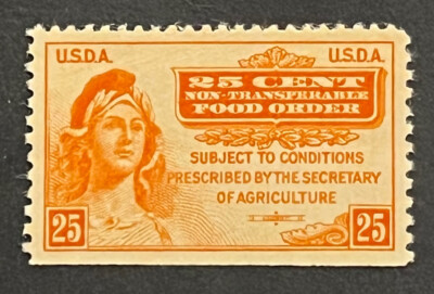 Travelstamps: US Stamps 25¢ USDA Food Order - Secretary of Agriculture ...