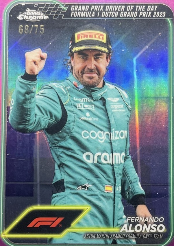2024 Topps Chrome Formula 1 - Grand Prix Driver of the Day Fernando ...