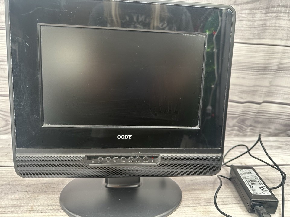 COBY 10.2" TFT LCD TV WITH RCA HOOK UPS TF-TV1022 NICE LITTLE GAMING ...