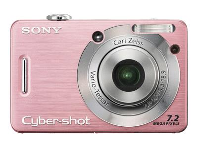 Sony Cyber-shot DSC-W55 7.2MP Digital Camera - Pink for sale online | eBay