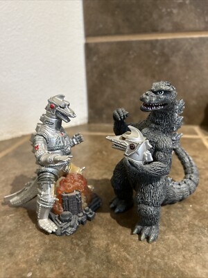 Lot Of 2 - 2013 2008 Carlton Heirloom Mechagodzilla Godzilla Christmas ...