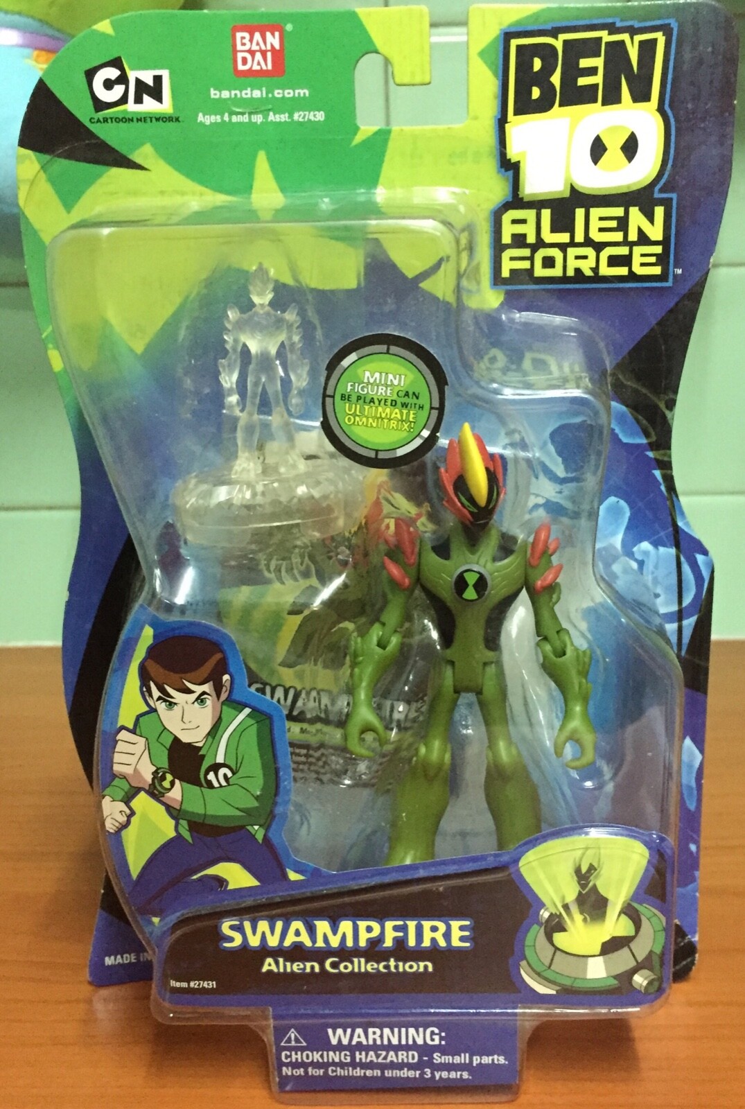 Ben 10 Alien Force Toys Swampfire