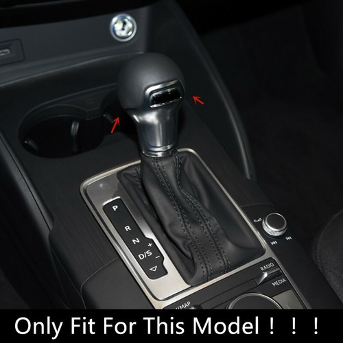 Carbon Fiber Style Gear Shift Knob Cover for Audi A3 8V S3 2014-18 | eBay