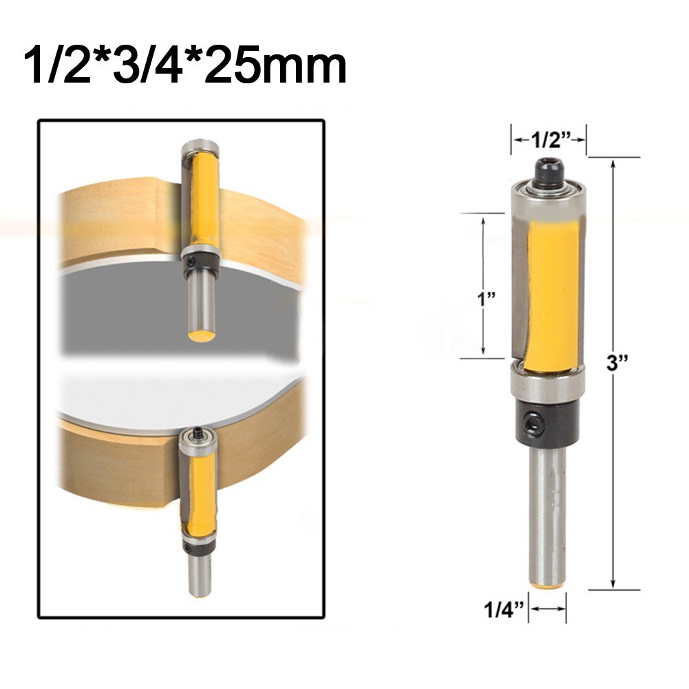 Industrial Grade Woodworking Milling Cutter Double Bearing Grooving ...