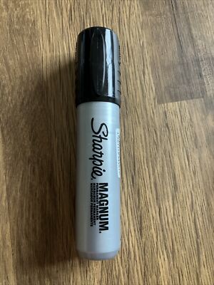 Sharpie PRO MAGNUM XL JUMBO CHISEL Tip BLACK Permanent Marker S0949850 ...