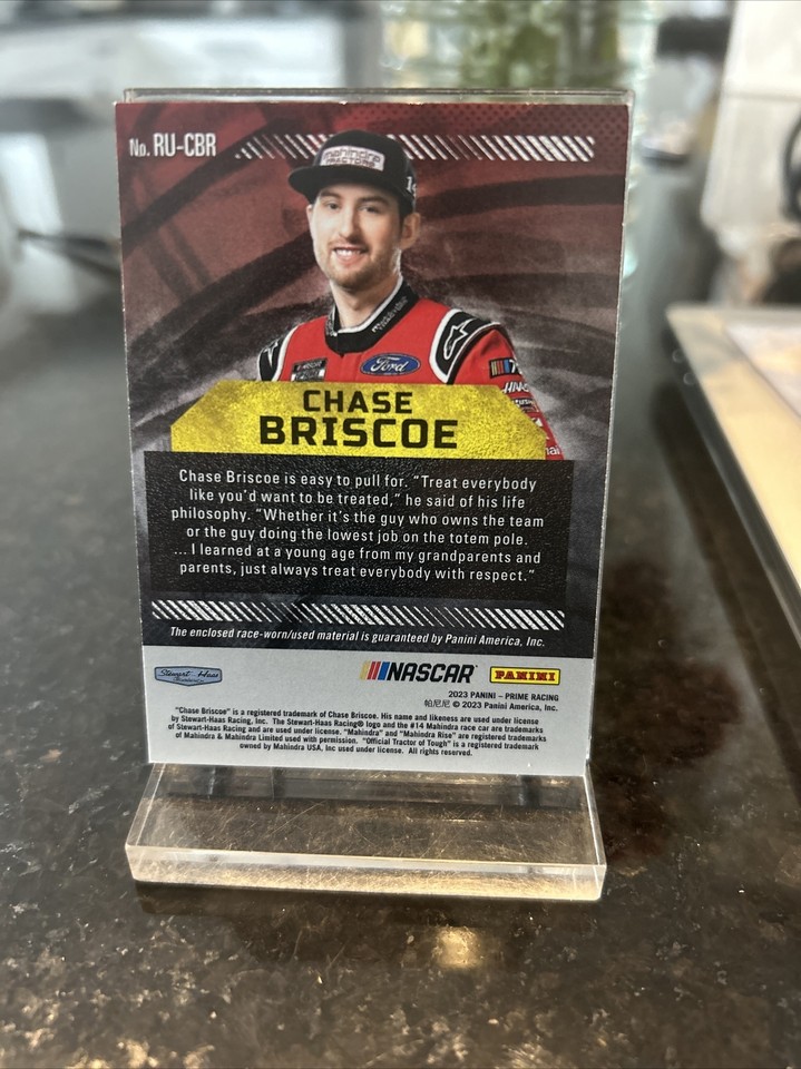 2023 Prime Race Used Sheet Metal Chase Briscoe #d /99 | eBay