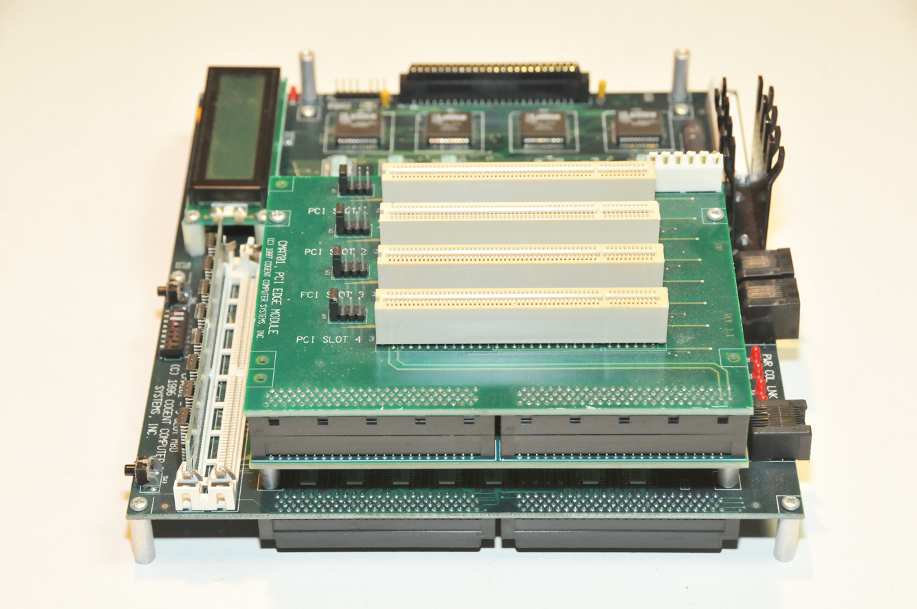Cogent Computer CMA101 3 Slot Motherboard w/ CMA352 PCI Base & CMA701 ...