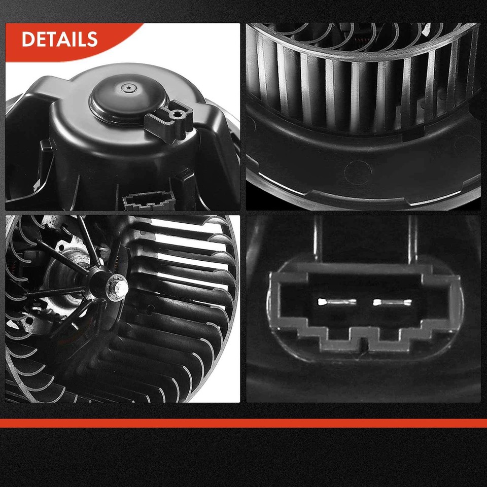Front HVAC Blower Motor & Resistor Kit for Volkswagen Jetta CC Passat ...
