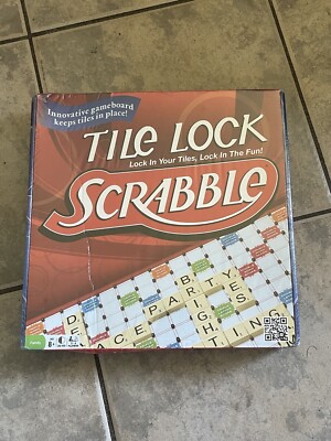 NEW FACTORY SEALED "SCRABBLE" TILE LOCK BOARD GAME | eBay