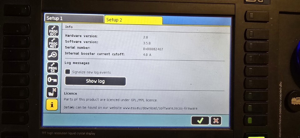 ESU 'MULTI' GAUGE 50200 ECOS ESU COMMAND STATION - DCC CONTROLLER | eBay UK