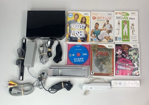 Nintendo Wii RVL-101 Gaming Console Complete Bundle With Wii Sports ...