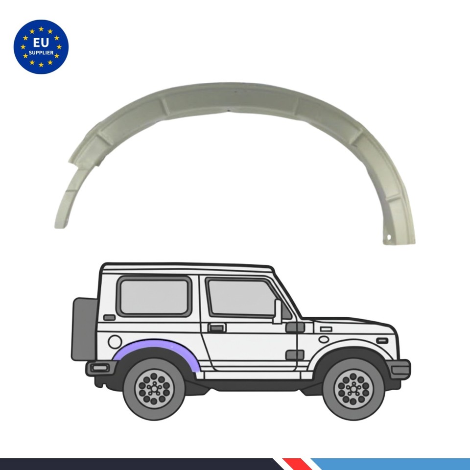 Suzuki Samurai SJ (1981-98) Rear Wheel Arch Inner Fender Repair Panel ...