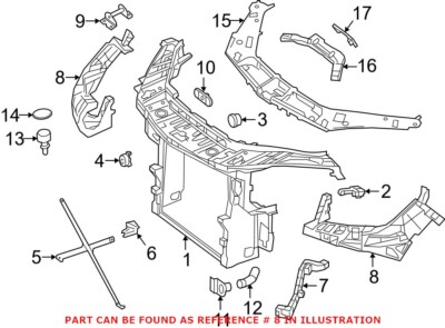Genuine OEM Headlight Frame for Mercedes 2926200100 | eBay