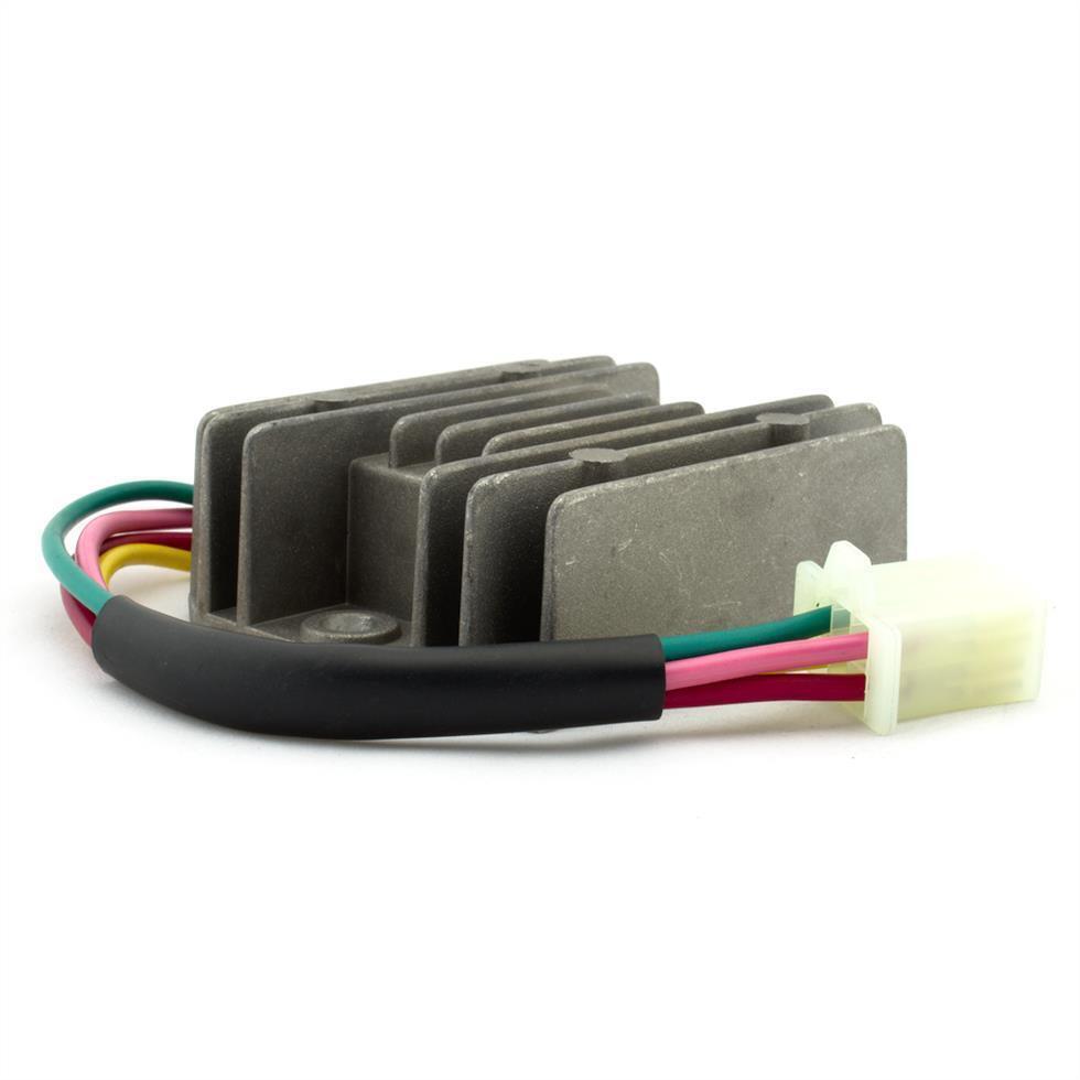 Universal 4 Wire Full Wave Black Motorcycle Regulator Rectifier 12V DC ...
