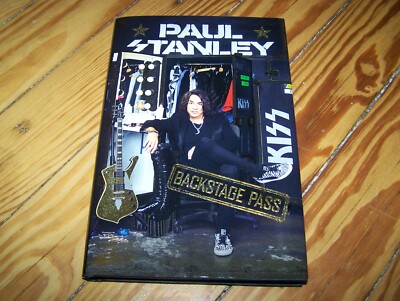 Signed KISS Paul Stanley Autographed Book Backstage Pass | eBay