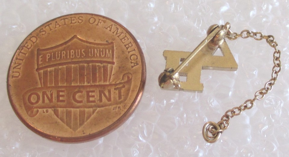 Vintage Fraternity/Sorority Chapter Guard Pin-Delta Eta ΔH w/ Chain | eBay
