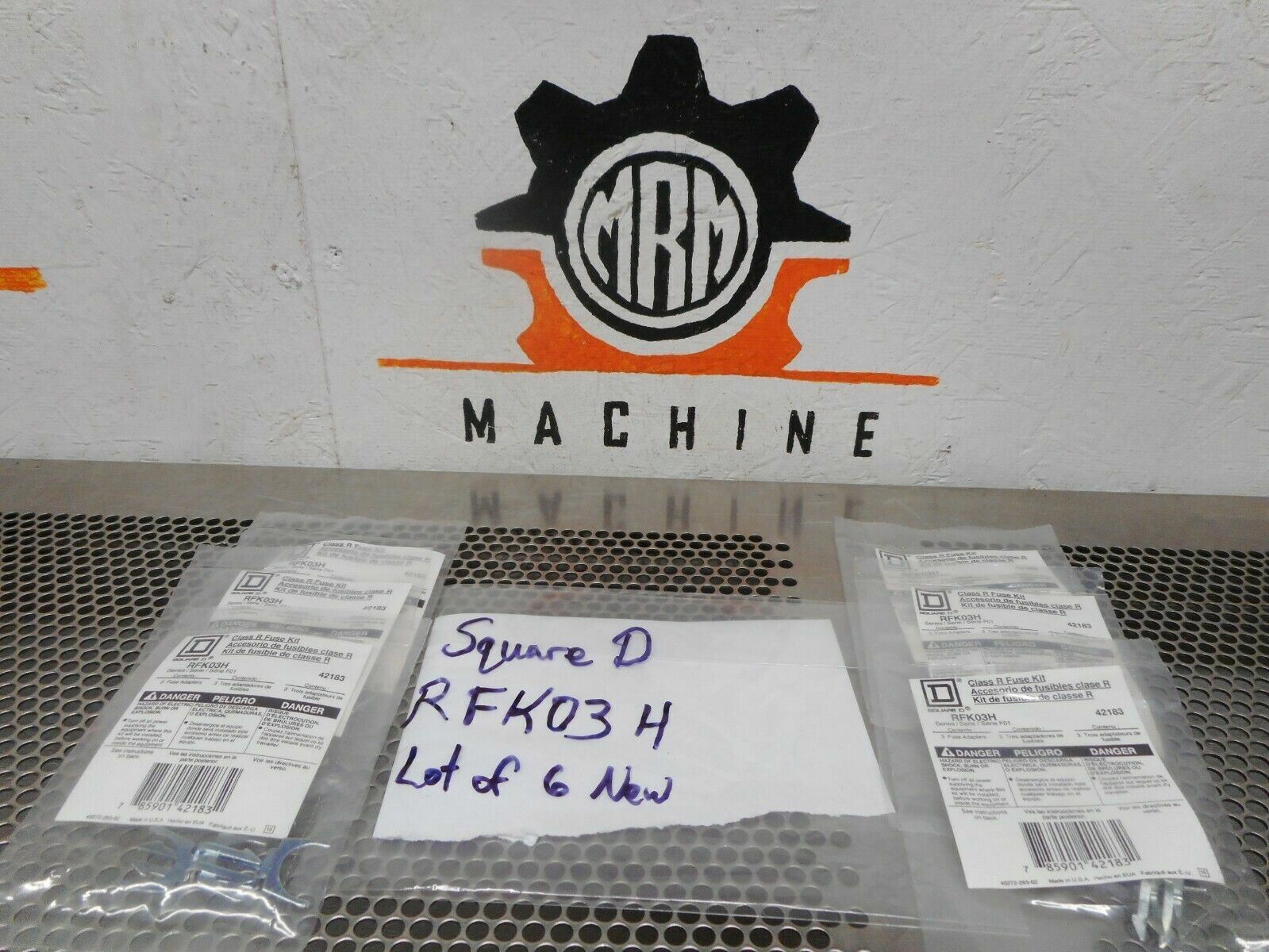 Square D RFK03H Ser F01 Class R Fuse Kit New (Lot of 6) | eBay