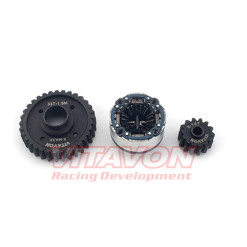 Vitavon Full Center Diff Case1.5mod 14/33T Spider Gears For Traxxas X ...
