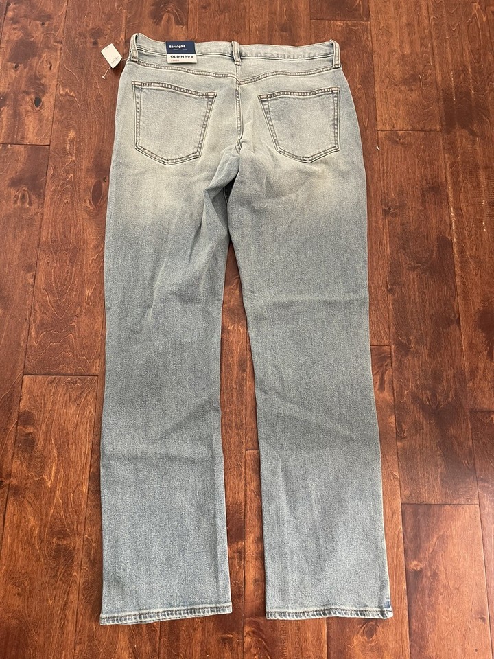 Old Navy Men's Straight Leg Built In Flex Jeans 32x32 | eBay