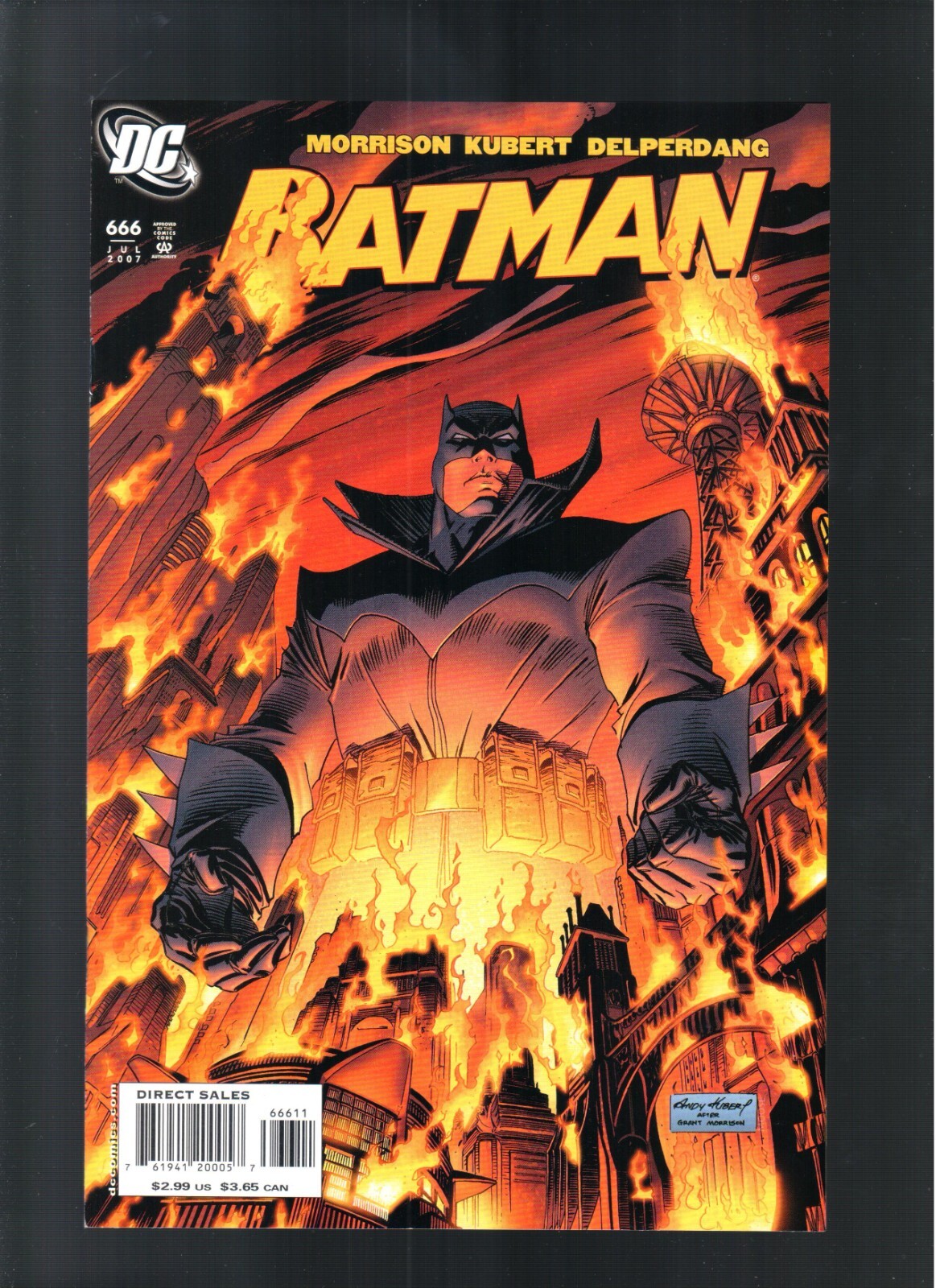 BATMAN # 666 ( 2006 ) 1ST DAMIAN WAYNE AS BATMAN! DC COMICS SHARP COPY ...