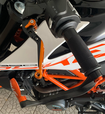 KTM Duke 125 200 390 2013-2023 ADJUSTABLE BRAKE CLUTCH LEVERS SET RC ...
