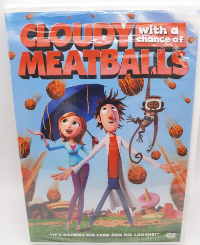 Cloudy With a Chance of Meatballs (DVD, 2009) NEW, ships next business ...