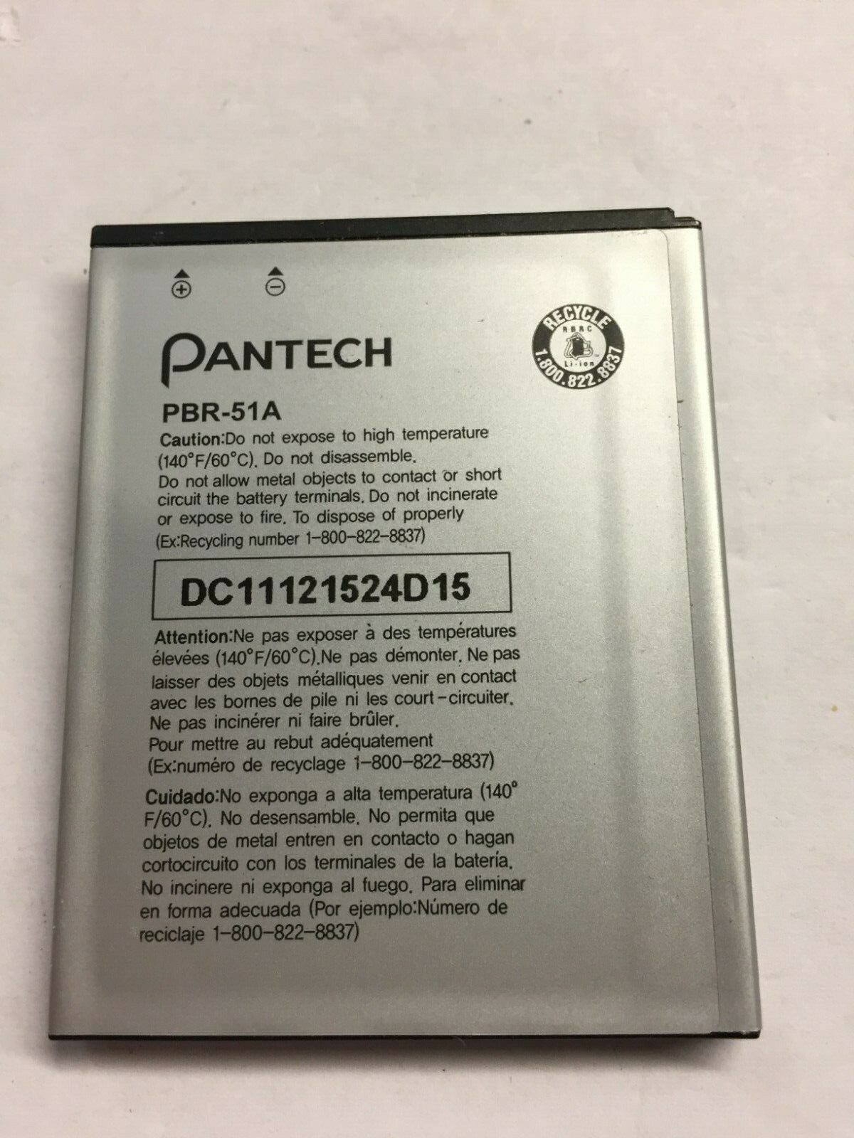 LOT OF 50 OEM PANTECH PBR-51A BATTERIES FOR Pantech Burst P9070 | eBay