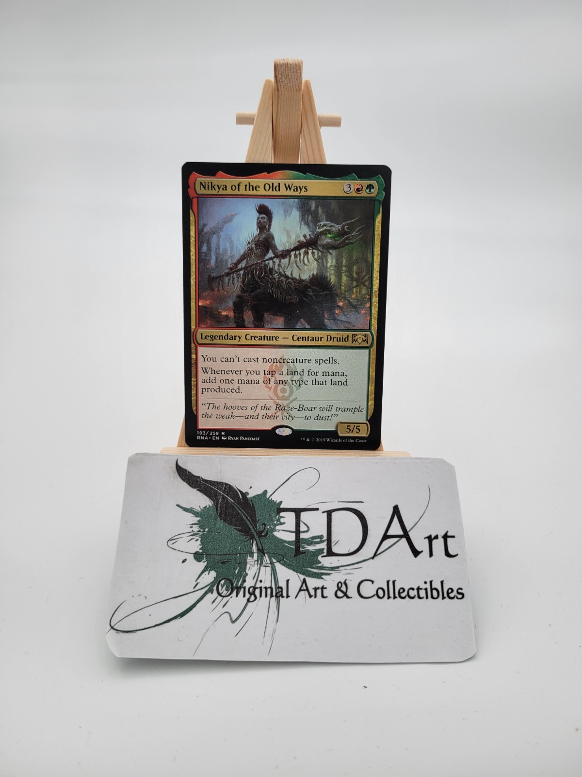 NIKYA OF THE OLD WAYS ~ NM ~ MTG Magic the Gathering- Ravnica ...