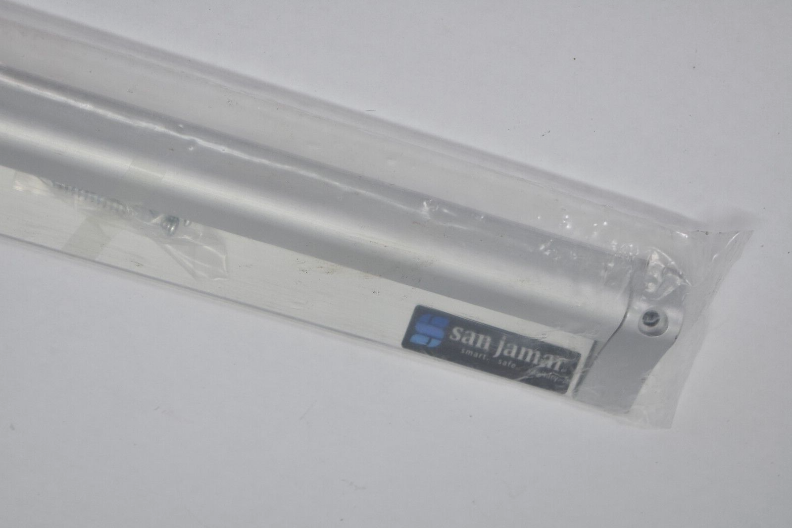 Set of 2 San Jamar CK6524A Anodized Aluminum Slide Check Rack 24 ...