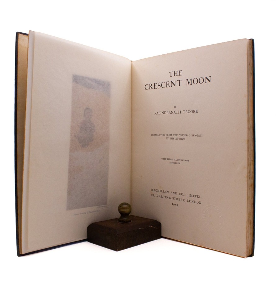 Rabindranath Tagore, The Crescent Moon (Macmillan and Co., 1913) | eBay UK