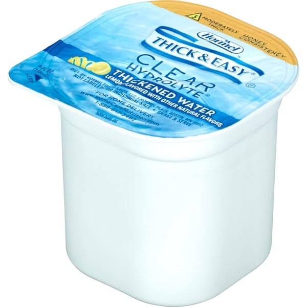 THICK & EASY 46056 Clear Hydrolyte Thickened Water Honey Consistency 4 ...