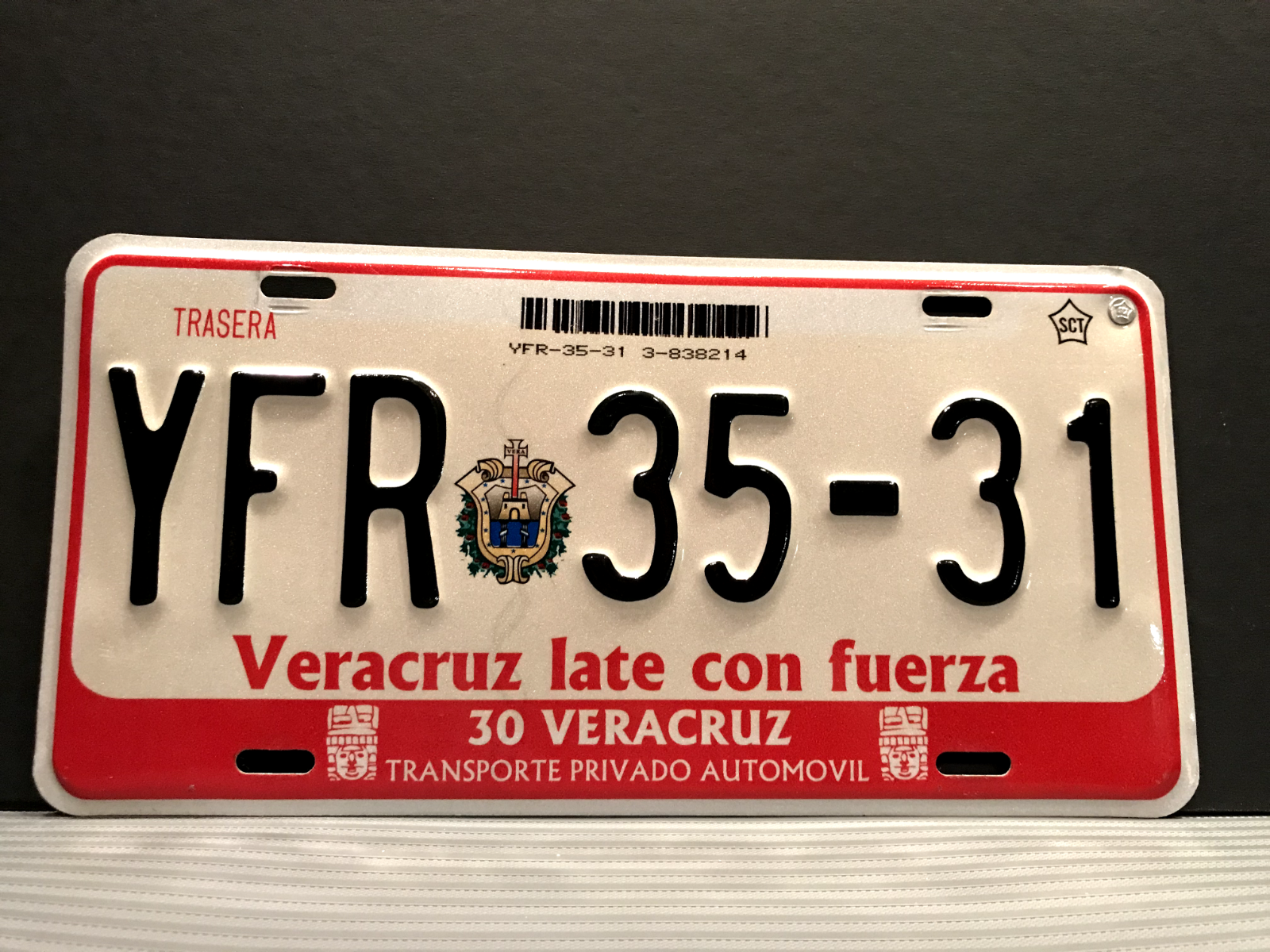 VERACRUZ (Mexico) License Plate. US Seller. | eBay