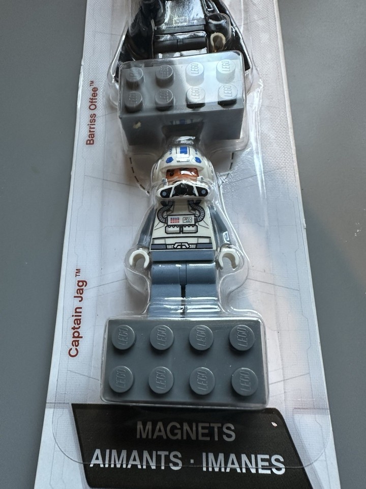 LEGO Star Wars Magnet Set - 852947 Kit Fisto, Bariss Offee and Captain ...