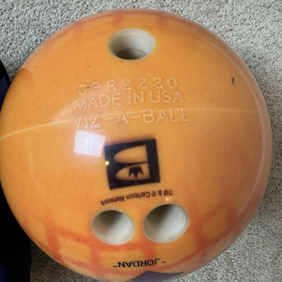 Cartoon Network Ed Edd N Eddy Kids Bowling Ball RARE Collector’s Item ...