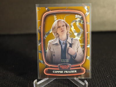 2025 Topps Stranger Things Connie Frazier High Tek Psionic Orange ...