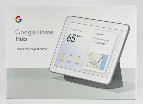 Google Home Smart Nest Hub 1st Gen With Google Assistant - Charcoal ...