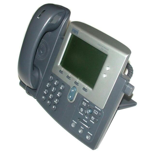 Cisco CP-7941G Unified IP VoIP Phone - (Call Manager Required) for sale ...