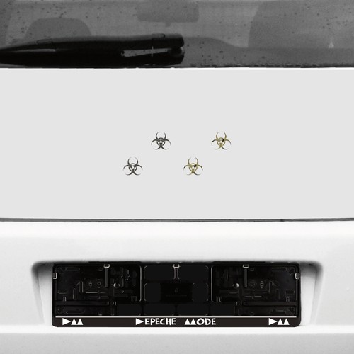 4 Bio Hazard Biohazard Decor Tattoo Oracal Decal Film Car Sticker ...