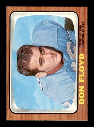 1966 Topps #54 Don Floyd EX/EX+ Oilers 563344 | eBay