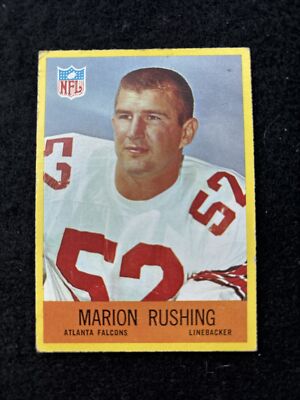 1967 PHILADELPHIA # 9 MARION RUSHING C1836 | eBay