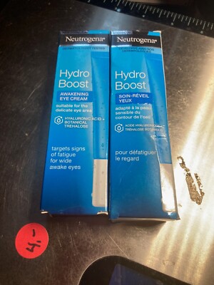 2 BRAND NEW BOXES OF Neutrogena Hydro Boost Eye Cream 15ml | eBay