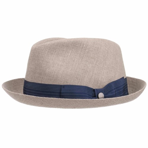 LIERYS Pearson Player Leinenhut Stoffhut Sommerhut Fedora Porkpie Hut ...