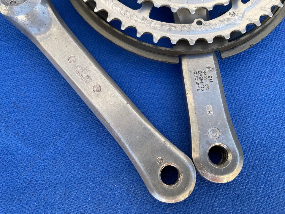 Retro Shimano Deore LX FC-M550 Kurbel crankset, touring trekking ...