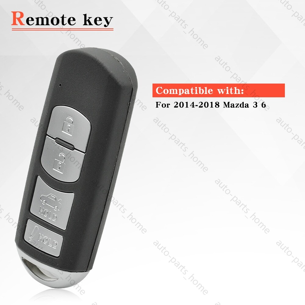 2X SMART KEY PROXIMITY REMOTE FOB WAZSKE13D01 FOR 2016-2020 MAZDA CX-5 ...