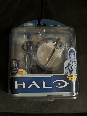 Halo 10th Anniversary Cortana Figure w/ Light Up Base 2011 McFarlane | eBay