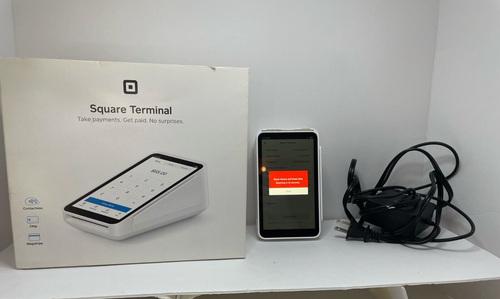 WIRELESS SQUARE TERMINAL for CONTACTLESS CREDIT CARD PAYMENTS - No ...