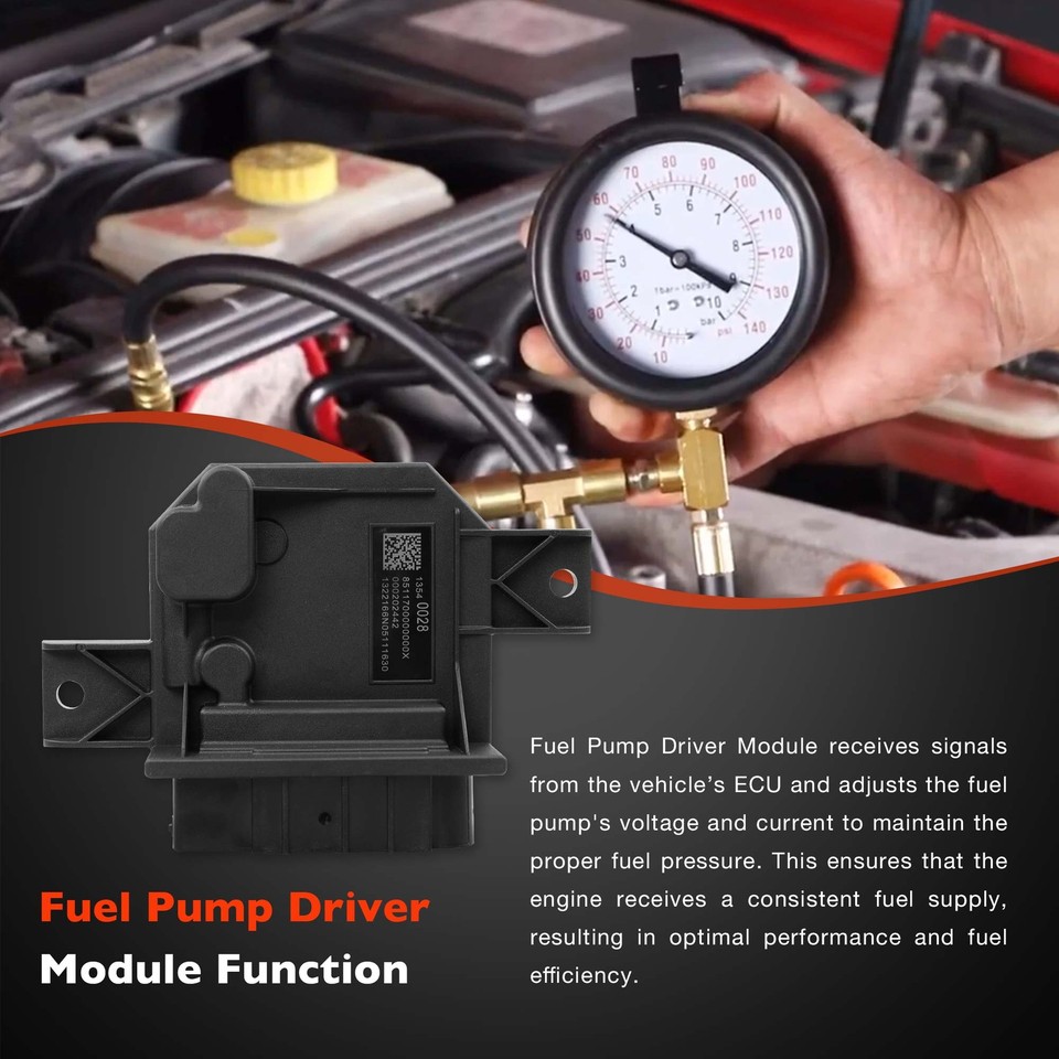 Fuel Pump Control Module For 19-22 Chevy Silverado 1500 2500 HD GMC ...